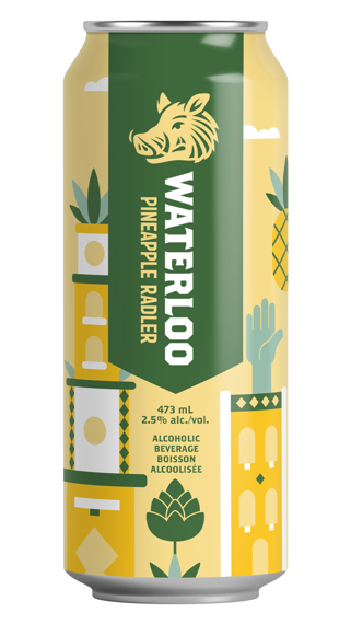 Products » Waterloo Brewing » Waterloo Pineapple Radler « Carlsberg Canada
